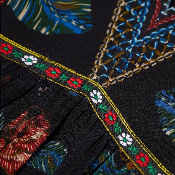 FARM Rio | Dresses | Farm Rio Embroidered Floral Maxi Dress | Poshmark